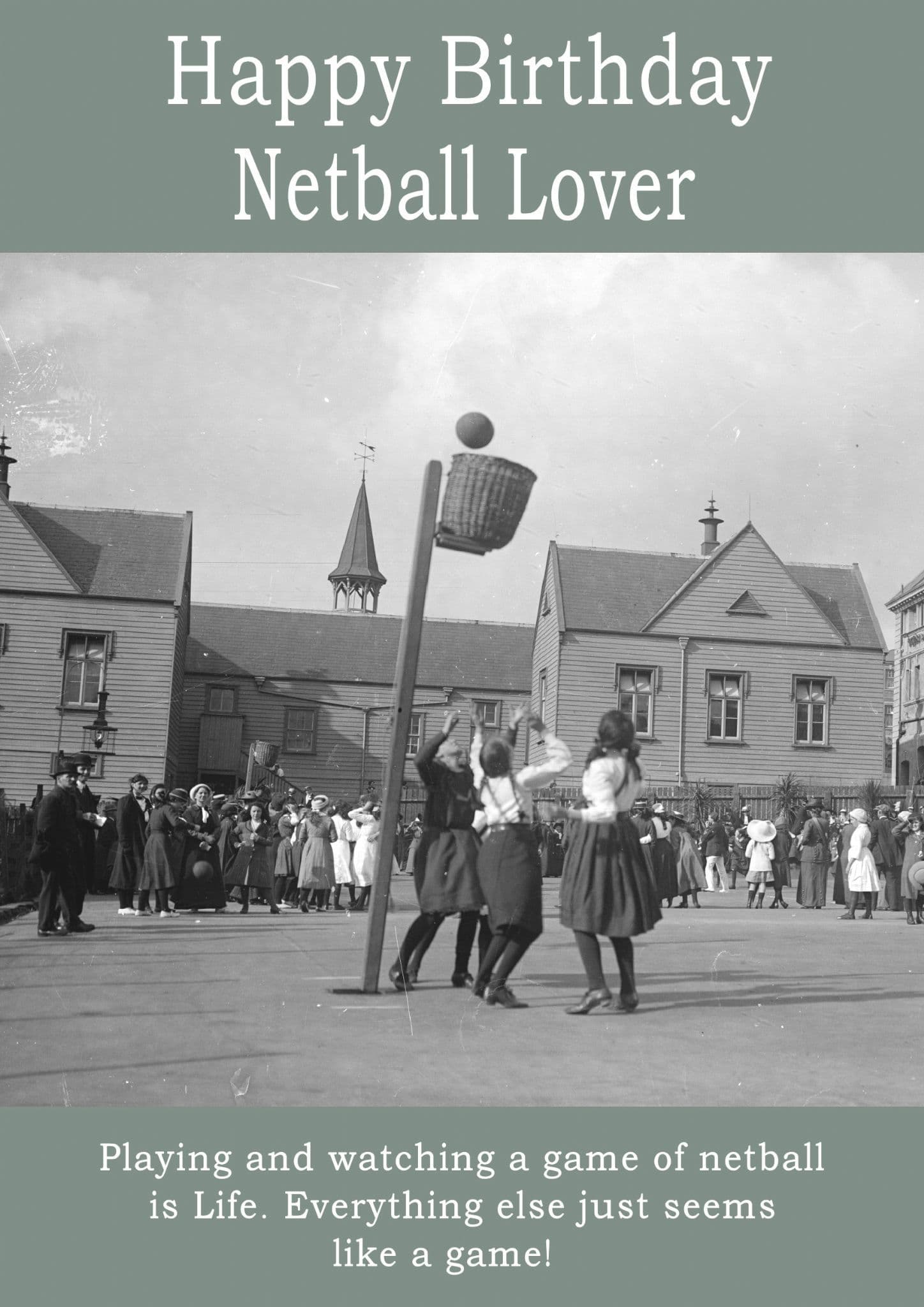 Happy Birthday Netball Lover - 1