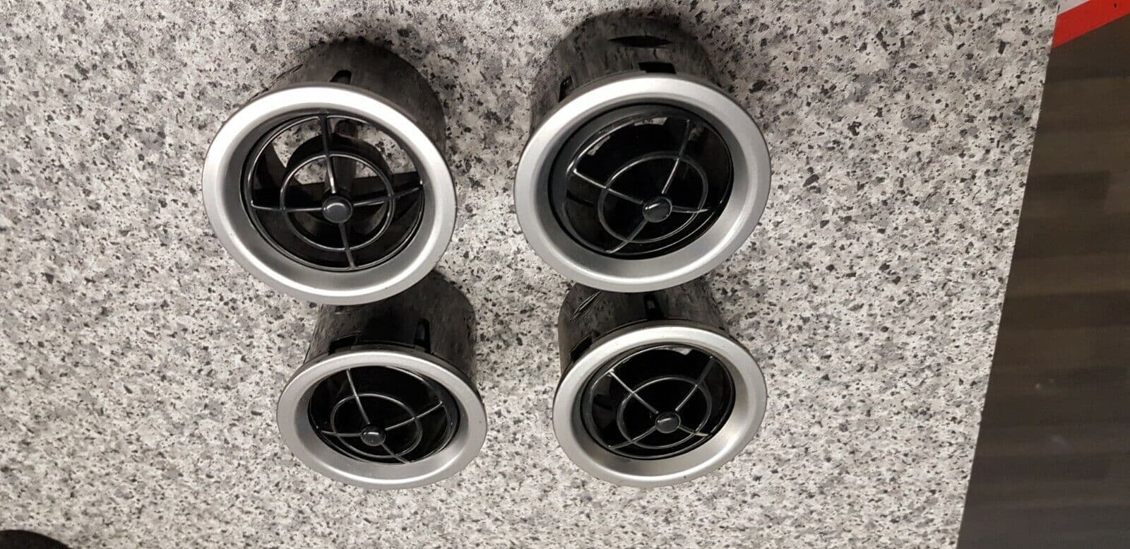 MAZDA MX5 DASH AIR VENTS WITH SILVER TRIM - EUNOS MK1 / 2 1989 - 2005 ...