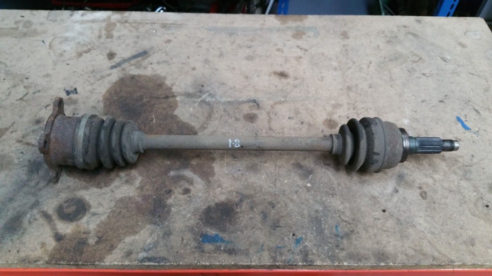 MAZDA MX5 EUNOS MK1 1993 - 1997 DRIVESHAFT - BOLT ON FLANGE TYPE - 1 8