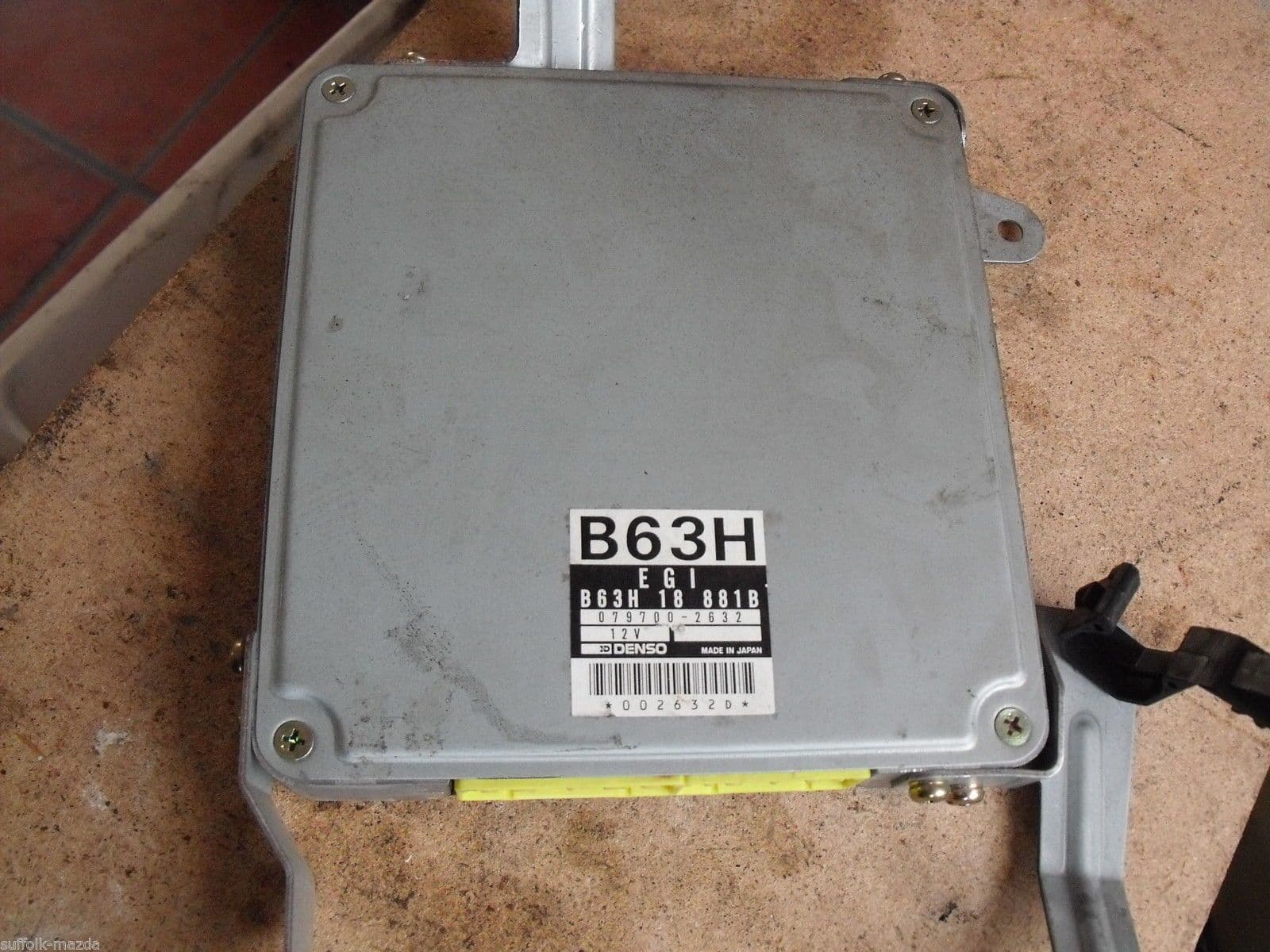 MAZDA MX5 MK1 1989 - 97 B63H ECU - MK1 1600 MODEL - JDM JAP IMPORT VERSION