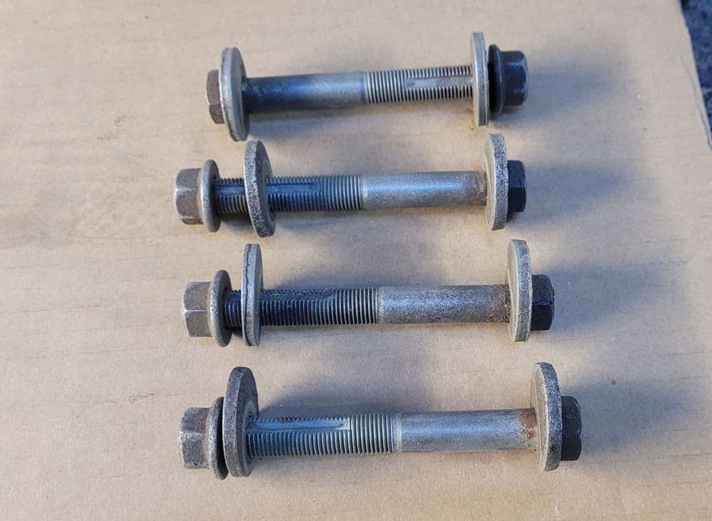MAZDA MX5 NA MK1 1989 - 1997 SET OF 4 x CAMBER ADJUSTMENT BOLT ...