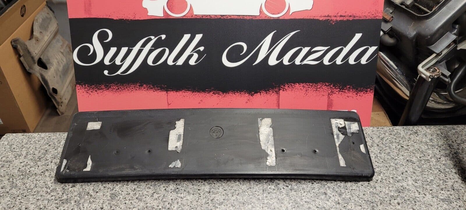 MAZDA MX5 NC MK3 2005 - 2015 FRONT NUMBER PLATE PLINTH / HOLDER