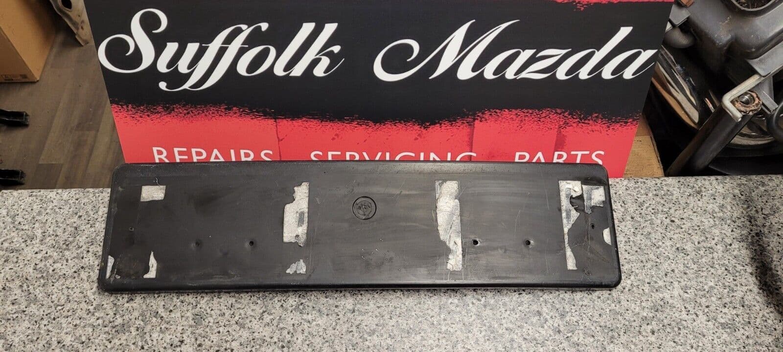 MAZDA MX5 NC MK3 2005 - 2015 FRONT NUMBER PLATE PLINTH / HOLDER