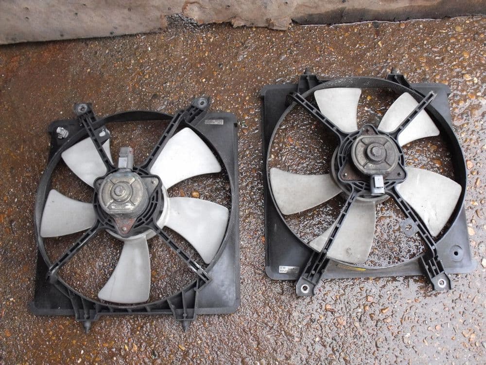 MAZDA MX5 RADIATOR FAN 1 6 1 8 MK2 1998 to 2005 1999 2000 2001 2002 ...