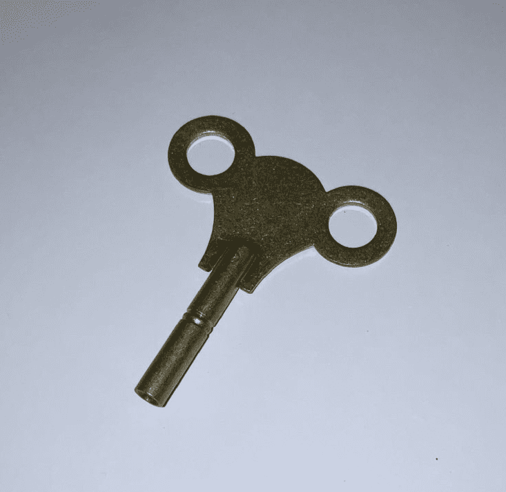 Brass Wing Tip Key 5 50mm