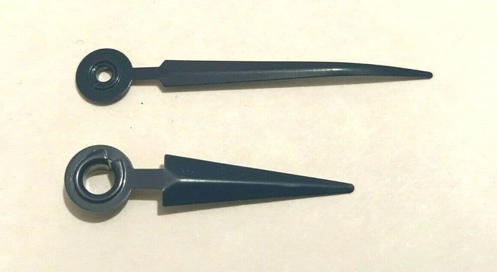 Replacement 44mm Press-Fit Mechanical Blue Arrow Clock Hands BA44B