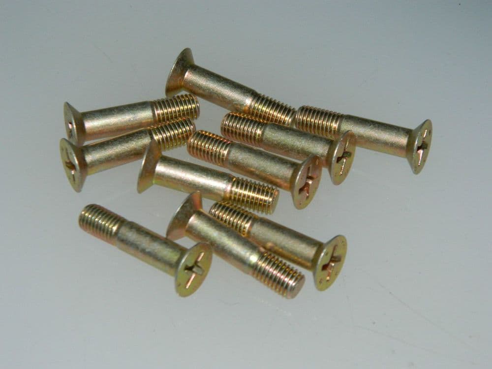 10 x 1/4" UNF Bolts CSK Cross Head Steel Length 1 1/8" NAS1790-4R11 I13