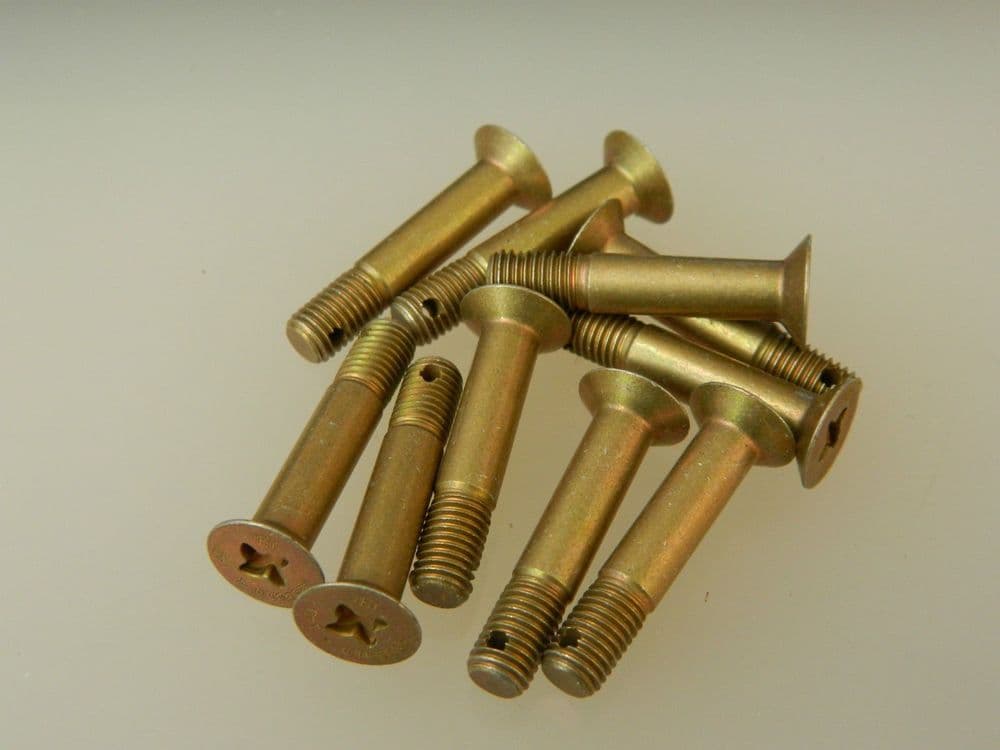 10 x 1/4" UNF Screw CSK Cruciform Head 1 5/16" Long Part AS65010-4-14D J8