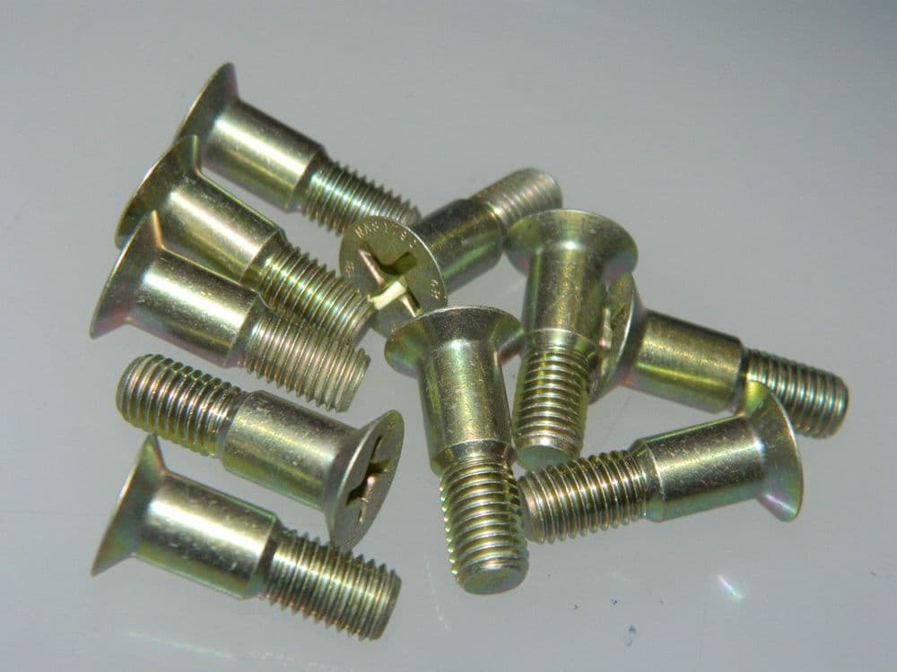 10 x 1/4" UNF Screw CSK Cruciform Head 7/8" Long Part NAS1790-4R7Y E5
