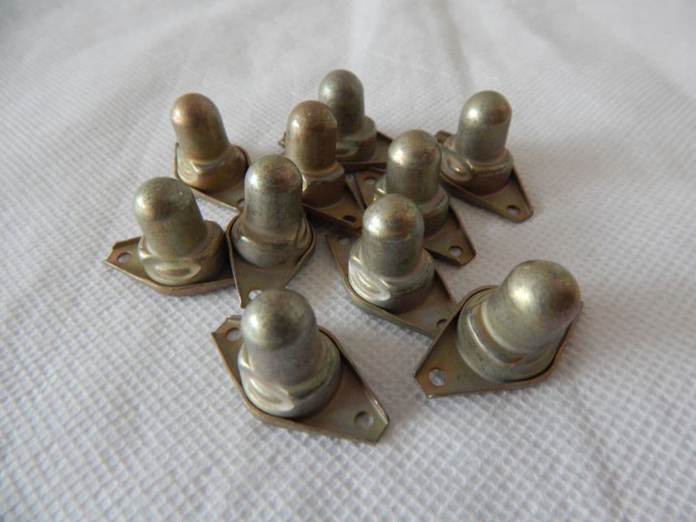 10 x 1/4 UNF self-locking capped two lug steel nut and shell CN1A-16