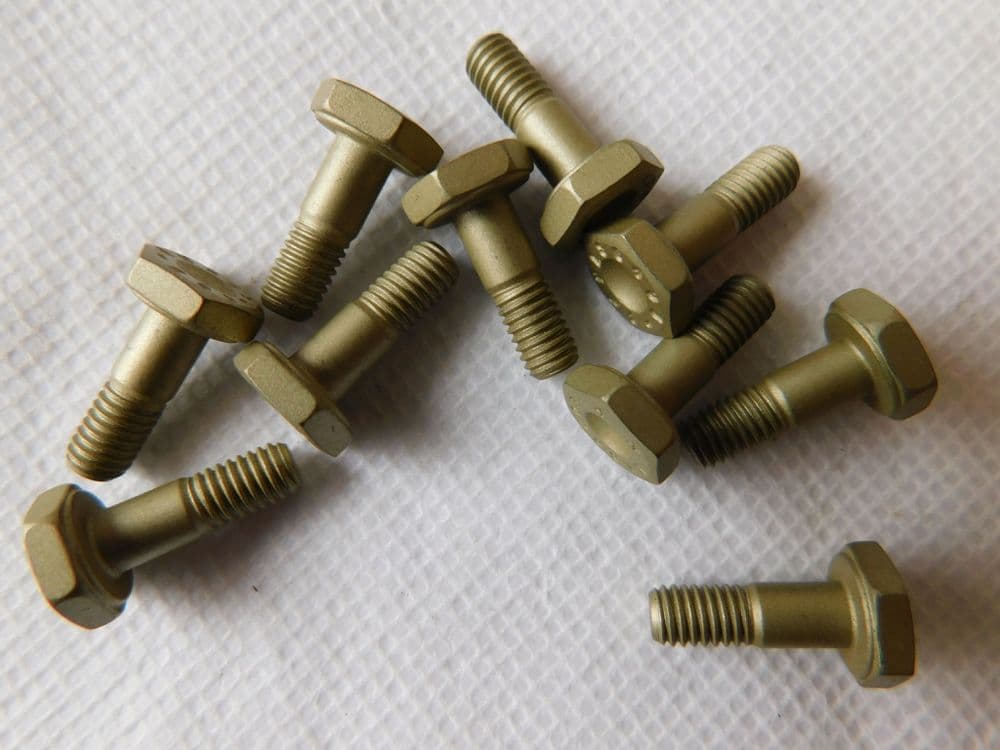 10 x 10-32 UNF Bolt Hex Head Titanium Alloy Length 3/4" Part NAS6403-A4 Q27