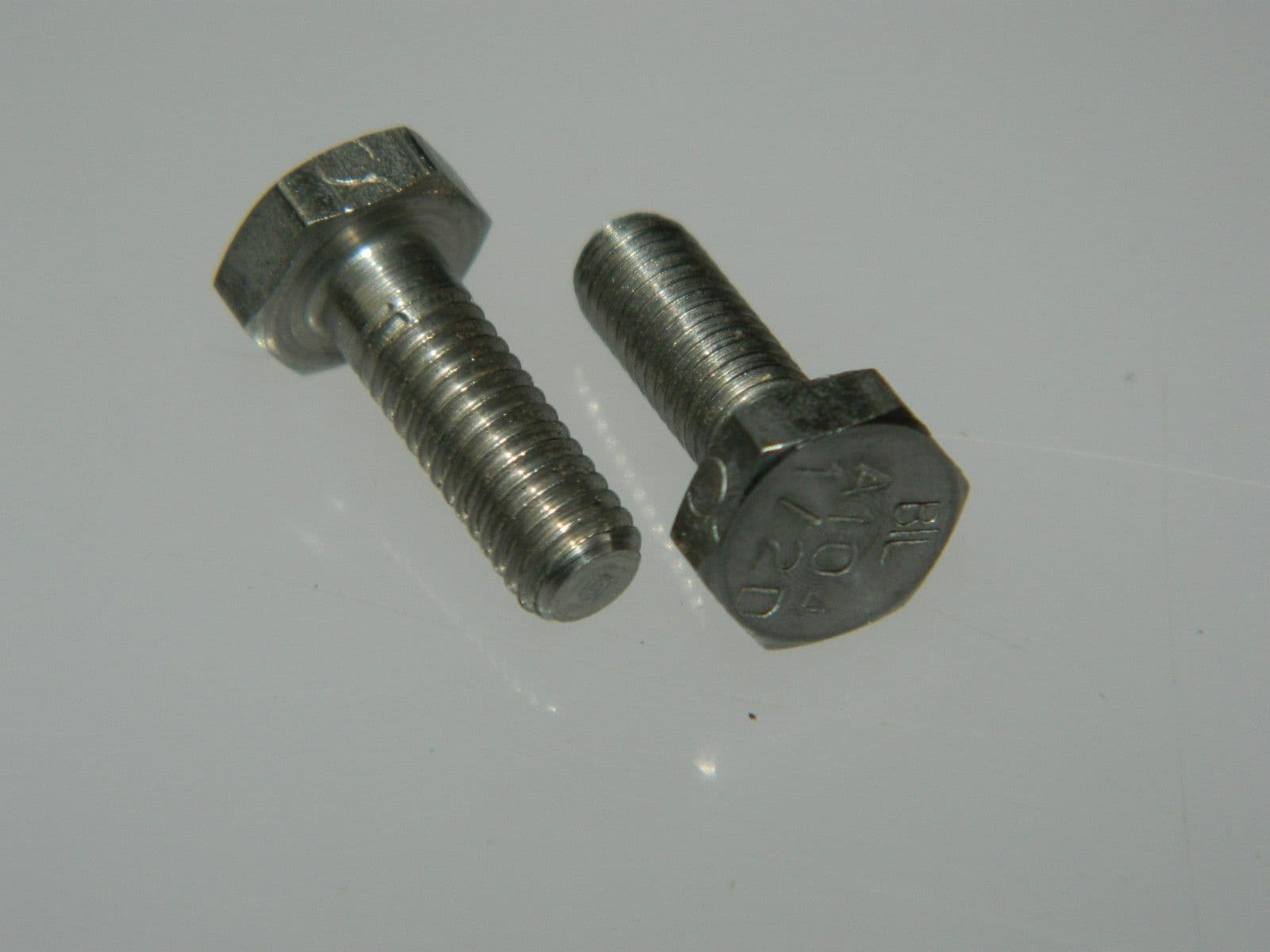 10 x 10-32 UNF Bolts Stainless Steel Hex Head Length 9/16" Part A104-1 ...