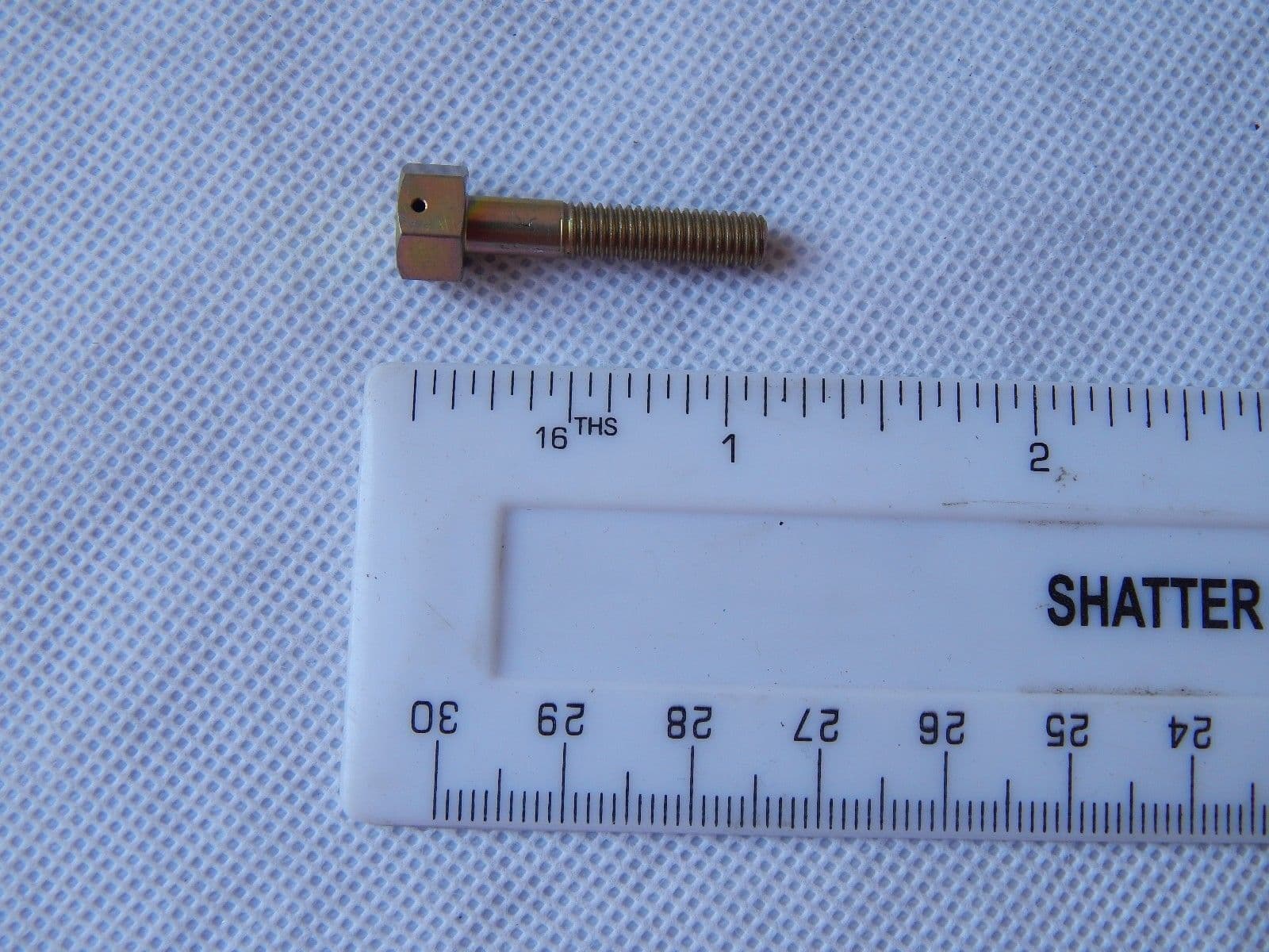 10 x 10-32 UNF Hex Head Bolts Cadmium Plated Steel Fastener Length 1 3/ ...