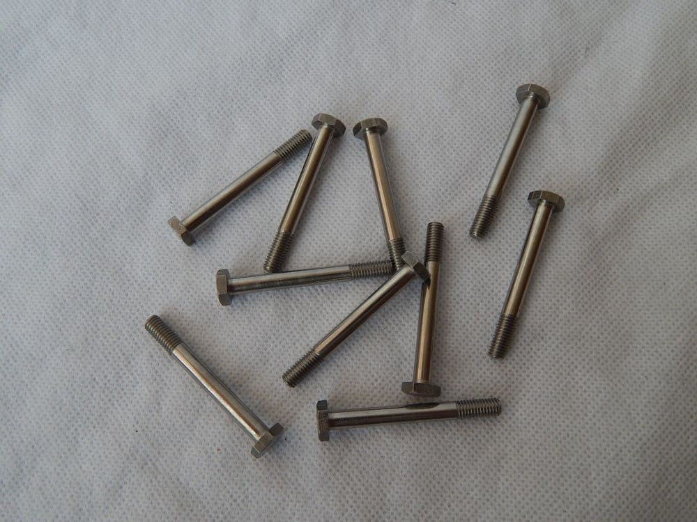 10 x 10-32 UNF Hex Head Bolts Steel Length 1 7/8& x22; Part No A104-12D C4