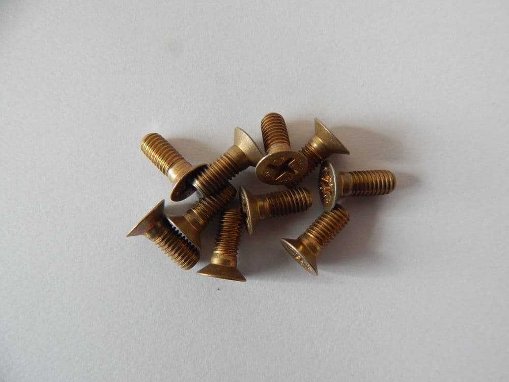 10 x 10-32 UNF Screw Countersunk flush head Steel Length 1/2" Part ...