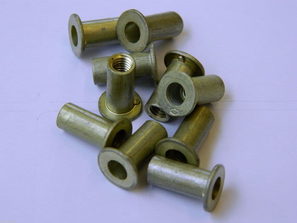 10 x 10-32 UNF Screw Threaded Insert Length 1/2" Diameter 1/4" K4