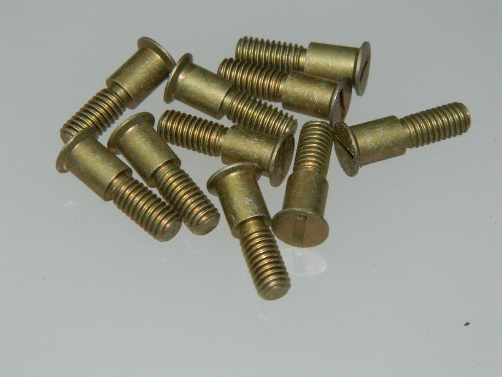 10 x 2BA Bolts Shouldered CSK Slotted Head Length 11/16" SL5089-3CR2 END3F