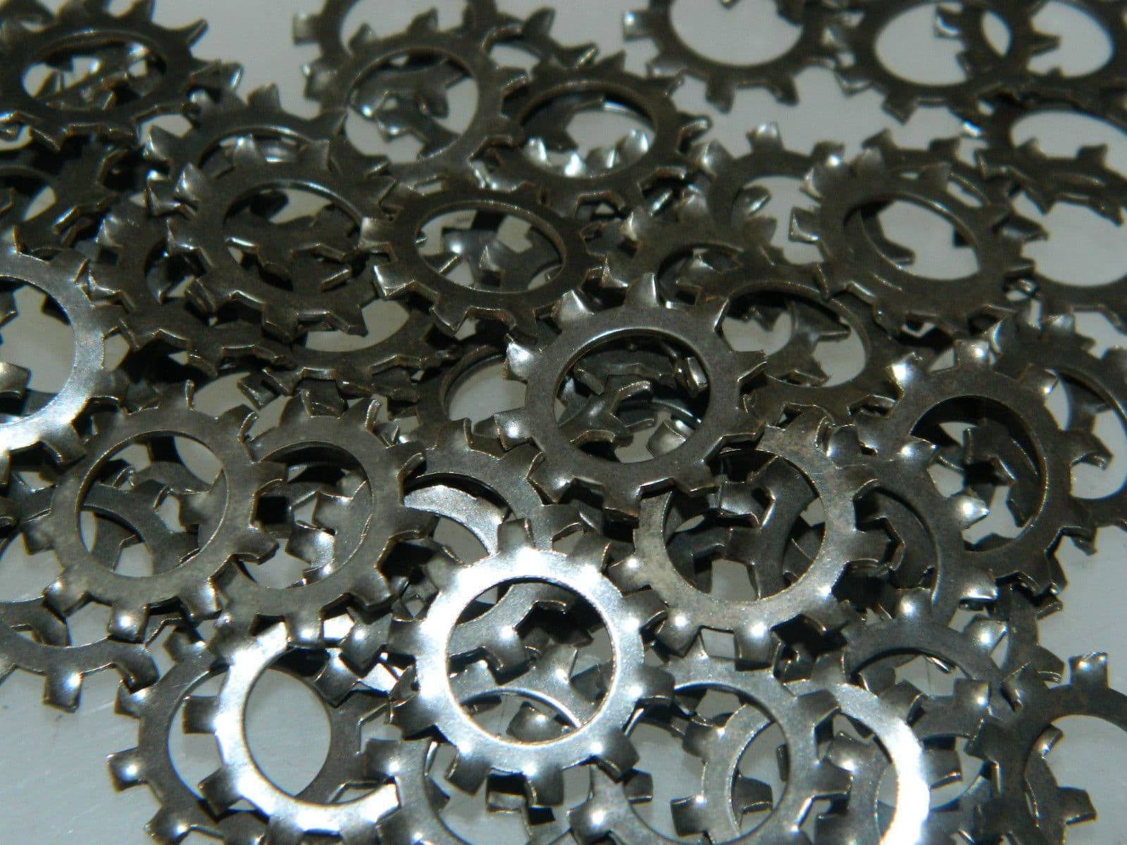 10 x 3/8" BSF Lock Washer External Toothed Shakeproof Carbon Steel Pt ...