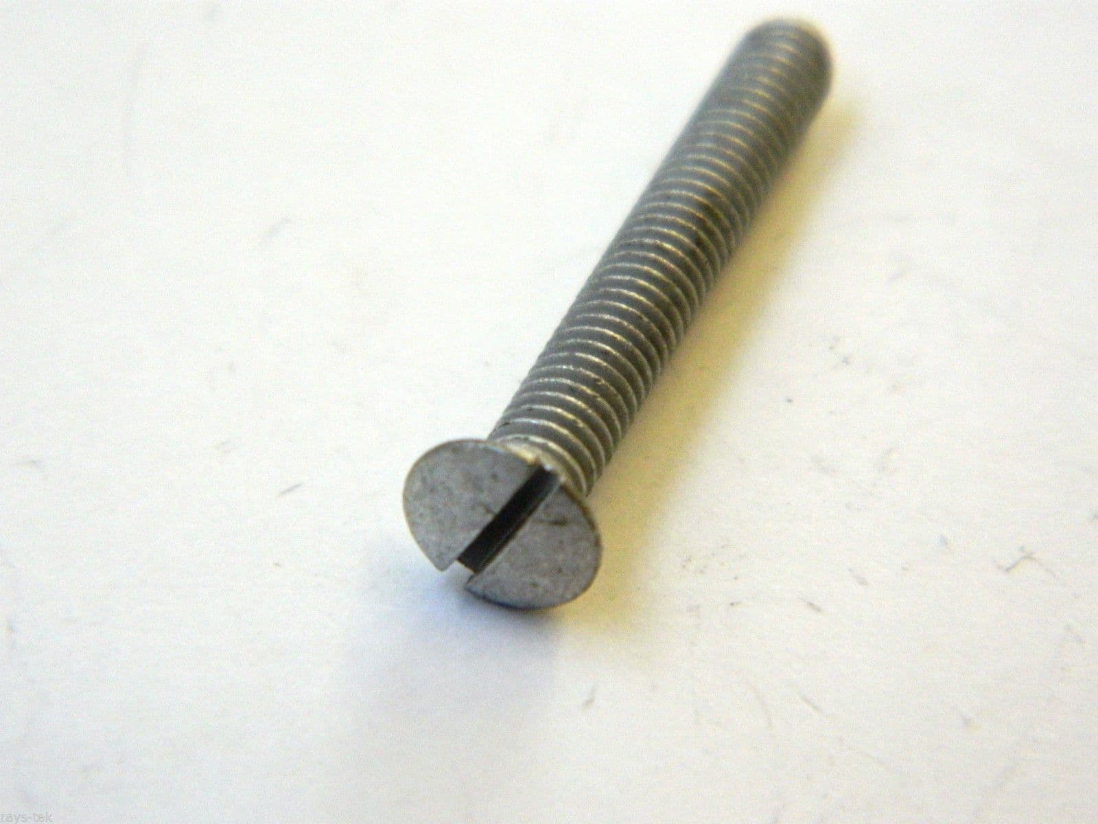 10 x 4BA Brass Screw 1" Long Raised Countersunk Slot Head Part A46-B32 O19