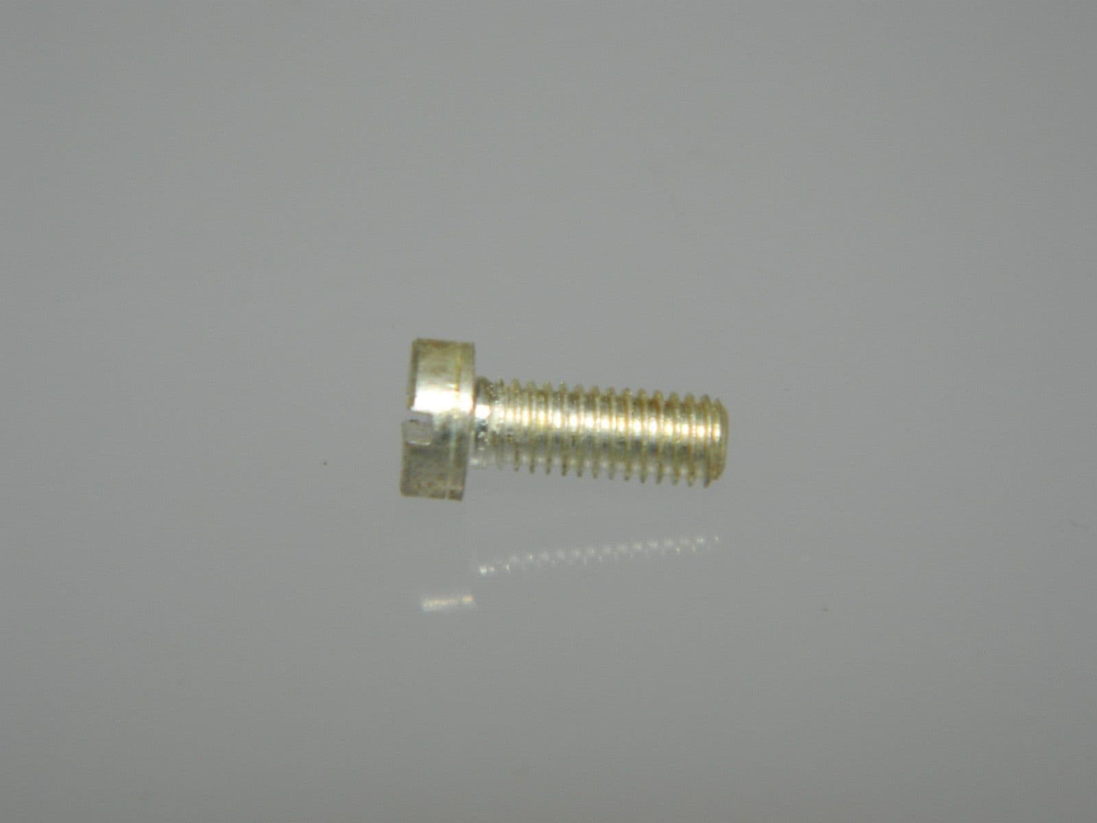 10 x 6BA Screws Slotted Cheese Head Steel Length 5/16" H13