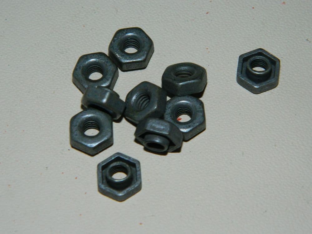10 x 8-32 Nuts Self Locking Oddie Stiff Nuts Part NAS679A08W P21