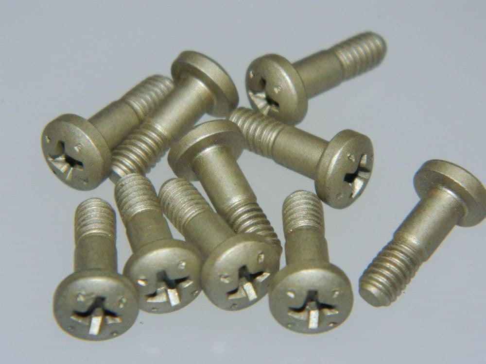 10 x 8-32 UNC Screw Cruciform Pan Head Titanium 17/32" Long NAS1132-V4A K1