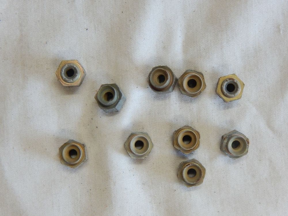 10 x Aircraft Locking Nuts 6-32 UNC 0 29" Height GR3B-19