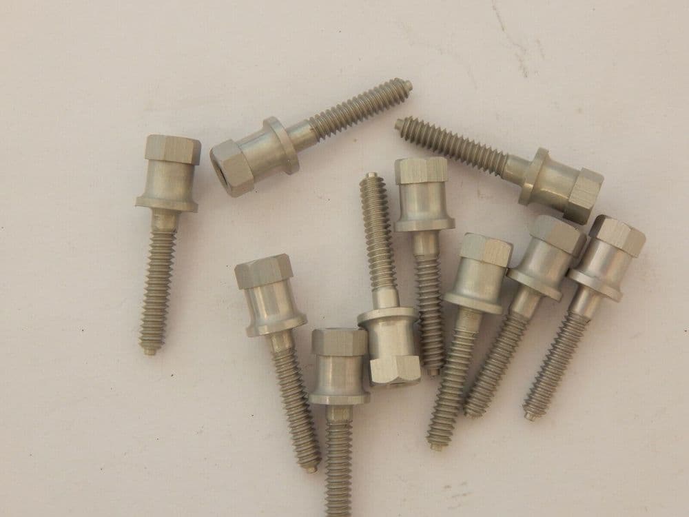 10 x Aluminium Aircraft Screwed Spacers 6-32 UNC 1 1" Long WBUN1154-69 R11