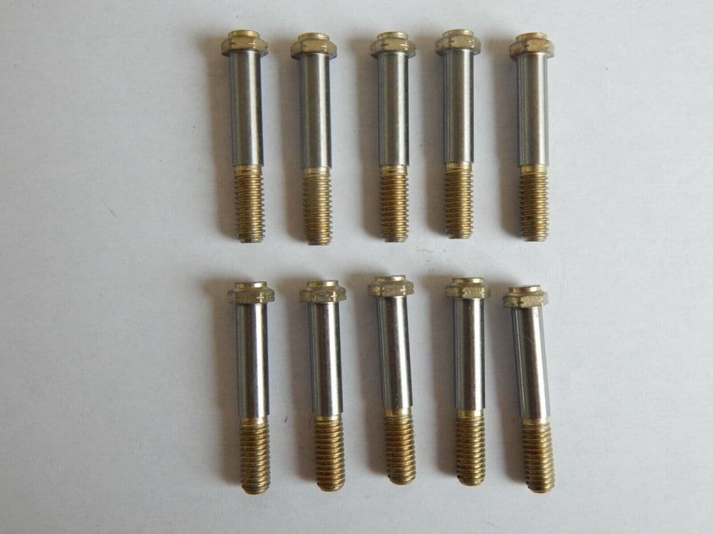 10 x Close Tolerance Aircraft Bolts 2BA Thread 0 7" Grip AS2504-7C J9