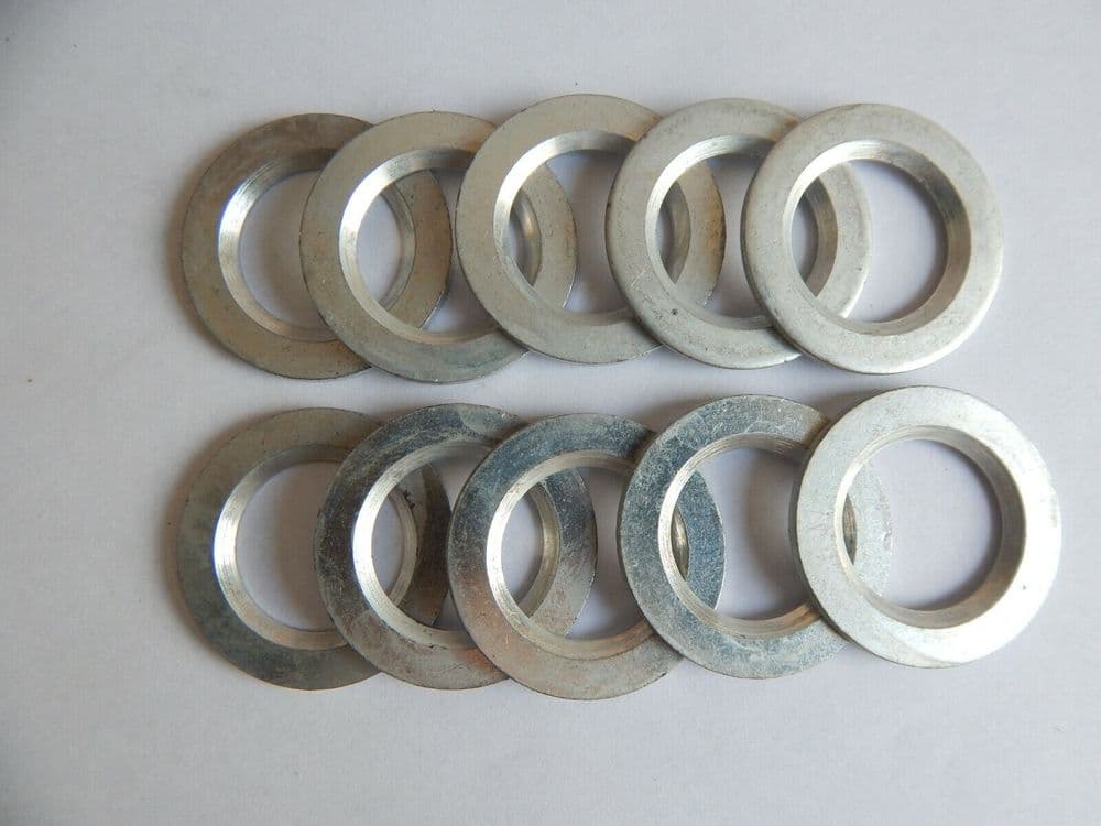10 x Countersunk Steel Aircraft Washers Hole Diameter 7/8" - 22 5mm G10