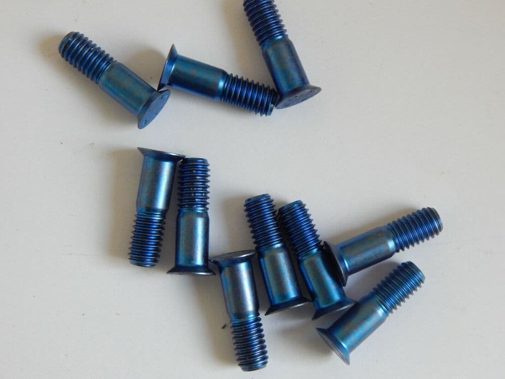 10 x CSK Aircraft Hi-Lok Bolts M6 Thread 11mm Grip HLM11-M6 J5