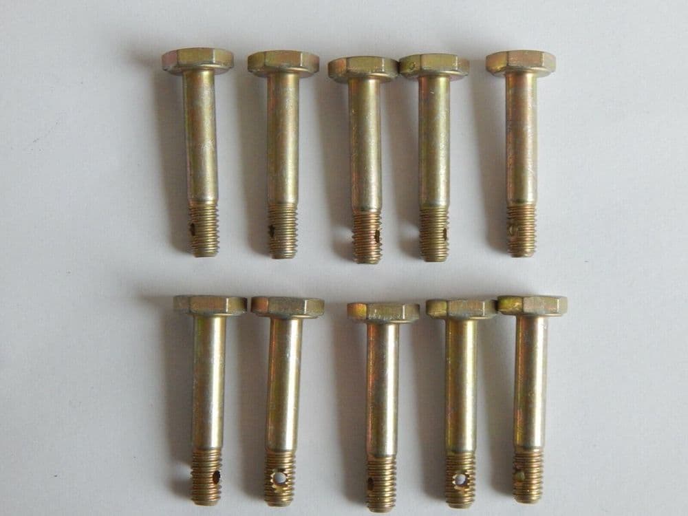 10 x Dished Hex Head Aircraft Bolts 10-32 UNF 3/4" Grip NAS6603-12D L2