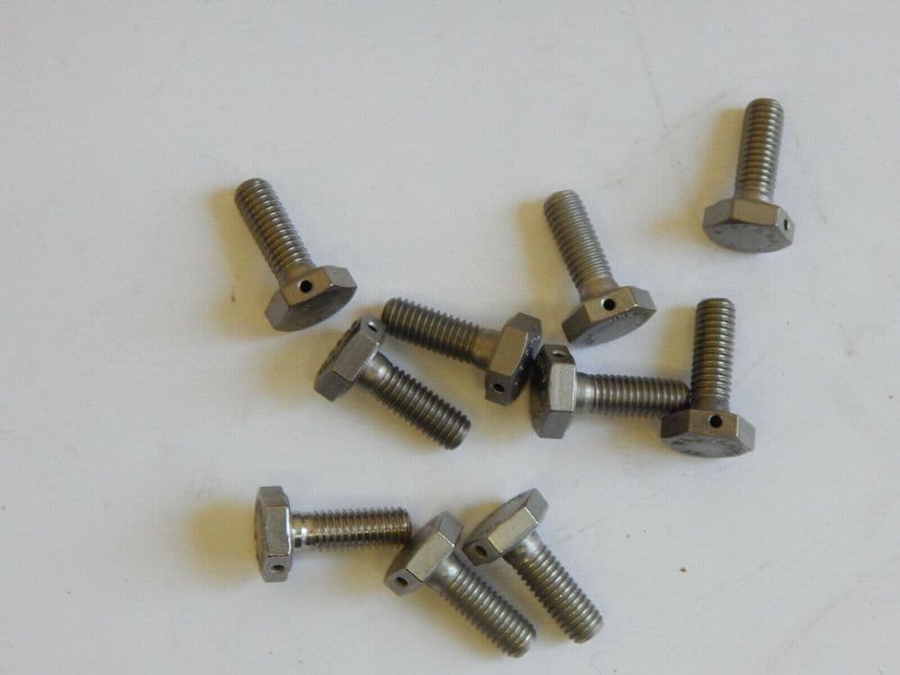 10 x Hex Head Aircraft Bolts 10-32 UNF Length 0 55" NAS1003-1 L15