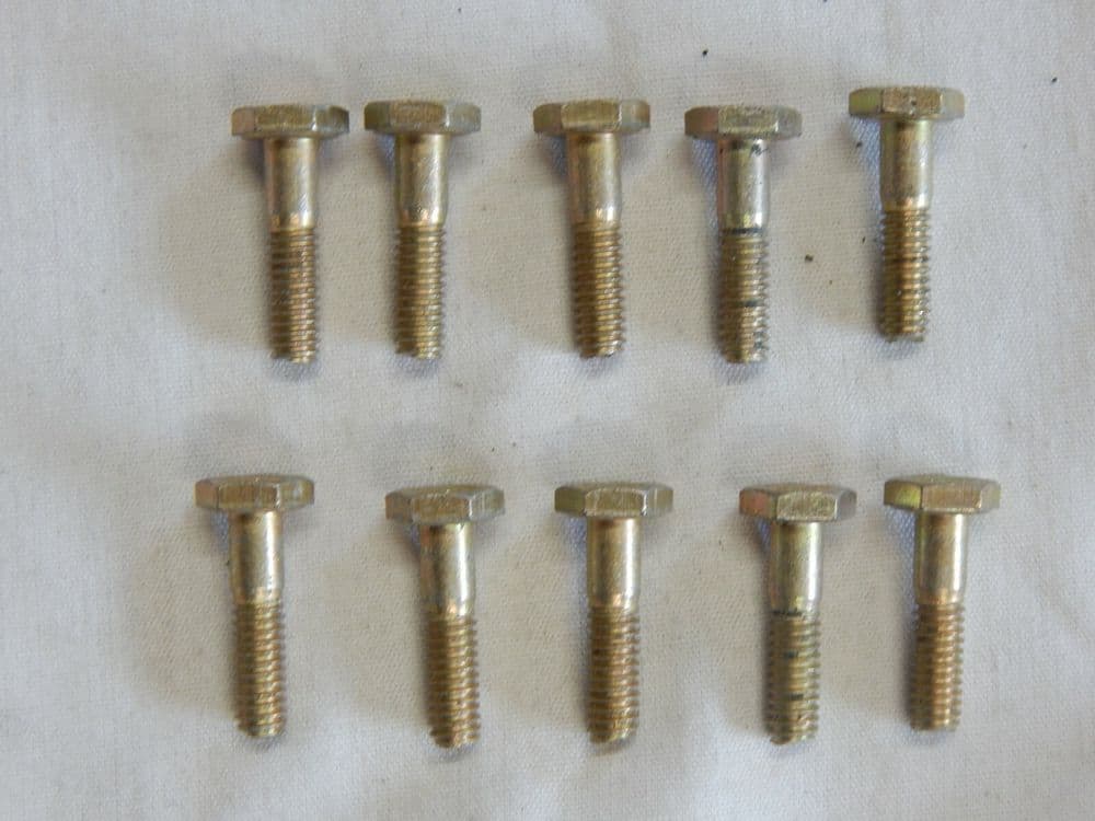 10 x Hex Head Steel Aircraft Bolts 8-32 UNC 0 2" Grip A102-2C GR3B-16