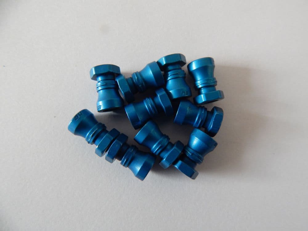 10 x Hi-Lok Pin Rivet Collars M4 Thread HLM370-04 Alloy V3