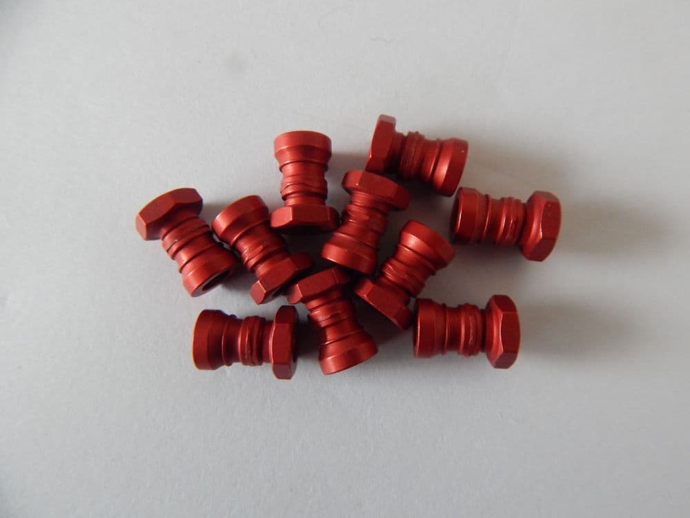 10 x Hi-Lok Pin Rivet Collars M4 Thread HLM70-04 Alloy V23