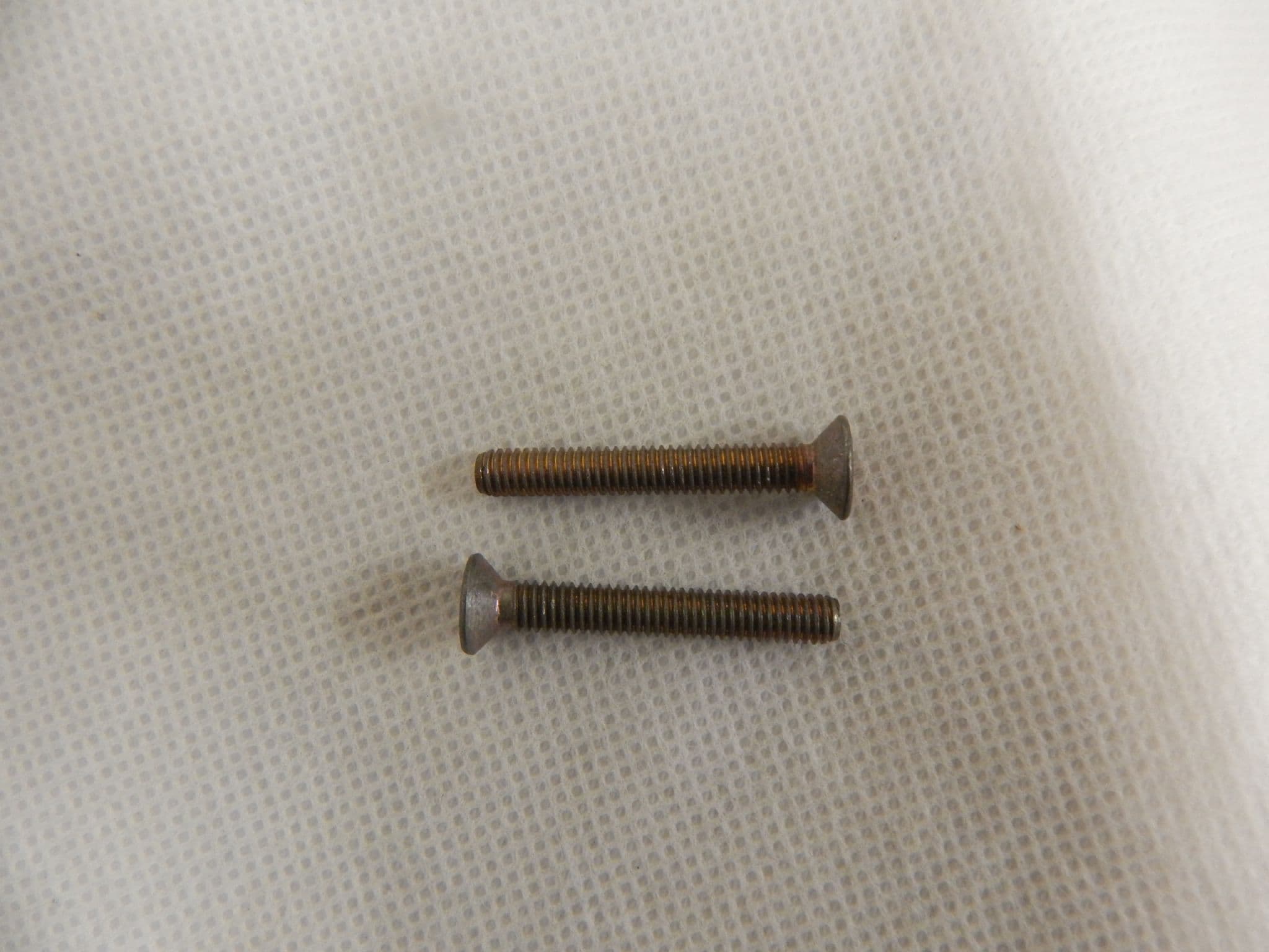 10 x M4-0 7 Screws Steel CSK Fully Threaded 25mm Long N22