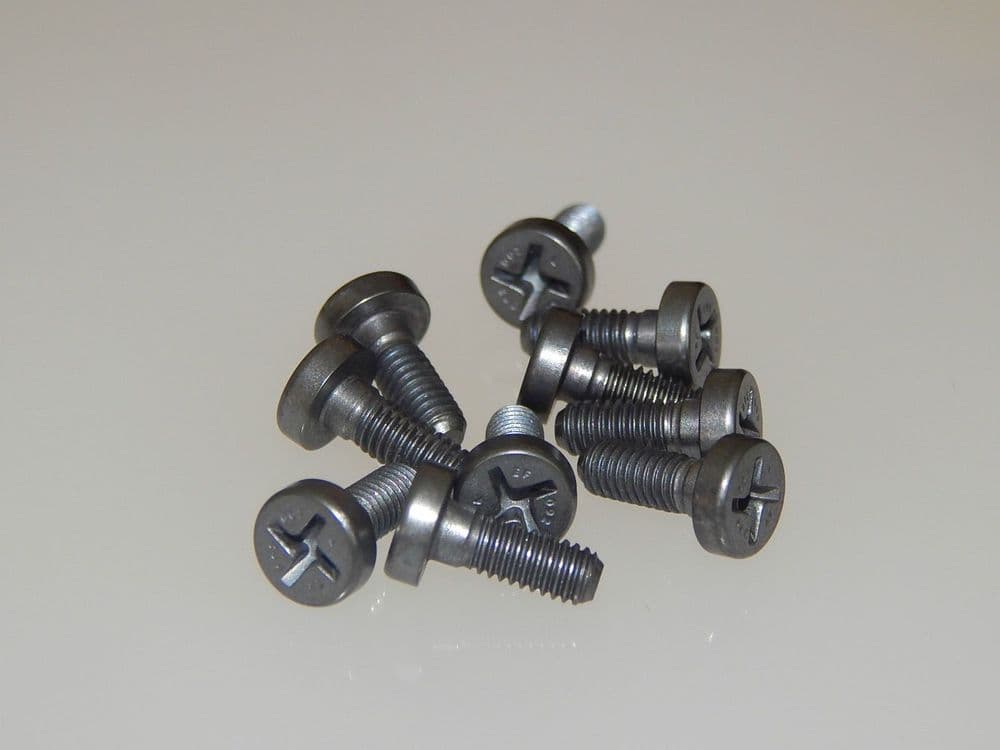 10 x M4 Torq-Set Screws Non Magnetic Alloy Length 11mm G6