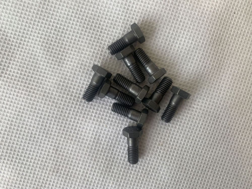 10 x M5 Aircraft Bolts Hex Head Length 13mm P19