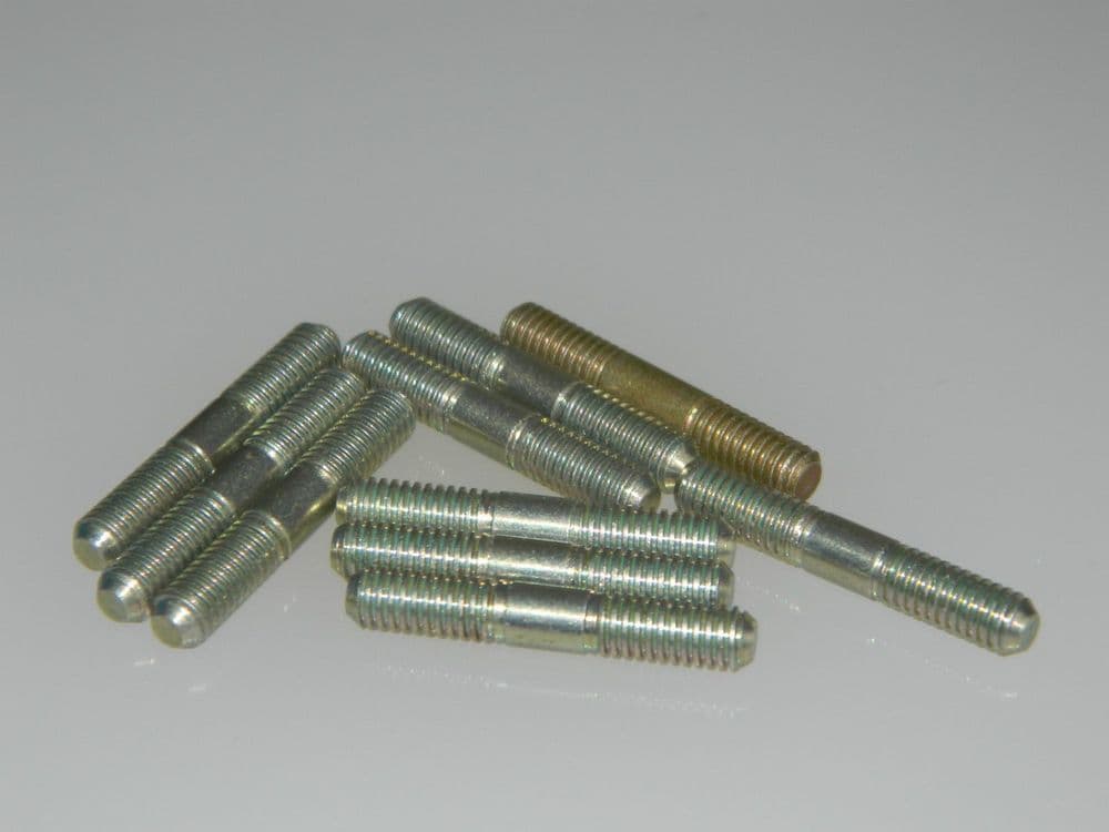 10 x M5 Threaded Stud Steel Length 28 04mm G14