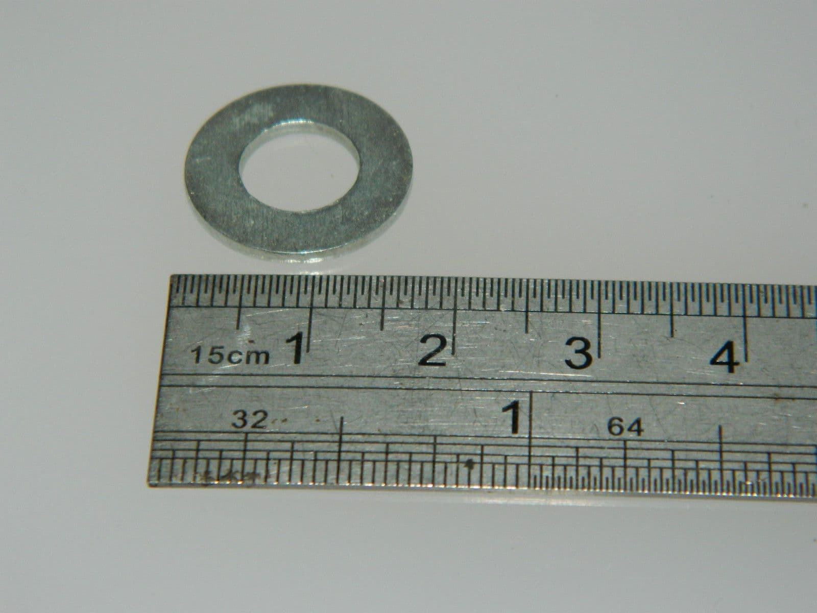 10 x M6 Flat Washers Steel Outside Diameter 14 8mm R4