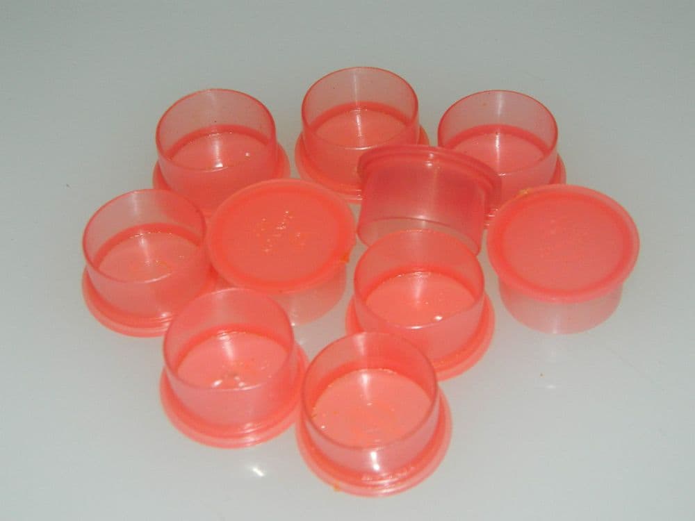 10 x Plastic Dust Cap Red Cover Inside Diameter 25mm Depth 14mm CN1B-13
