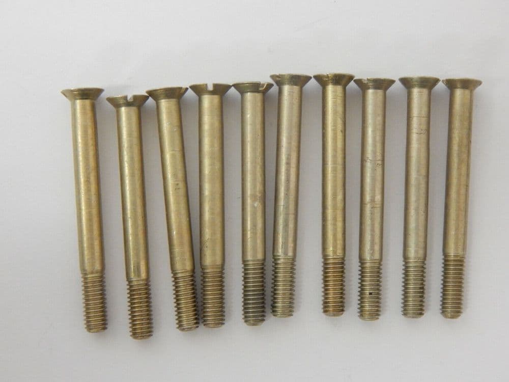 10 x Slotted CSK Aircraft Bolts 10-32 UNF 1 3/8" Grip I7