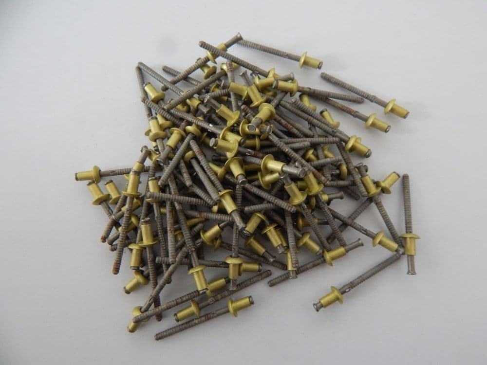 100 x Cherry Rivet 1/16" Diameter Grip 1/16"-1/8" Part CR9117-4-2 CN1D-3