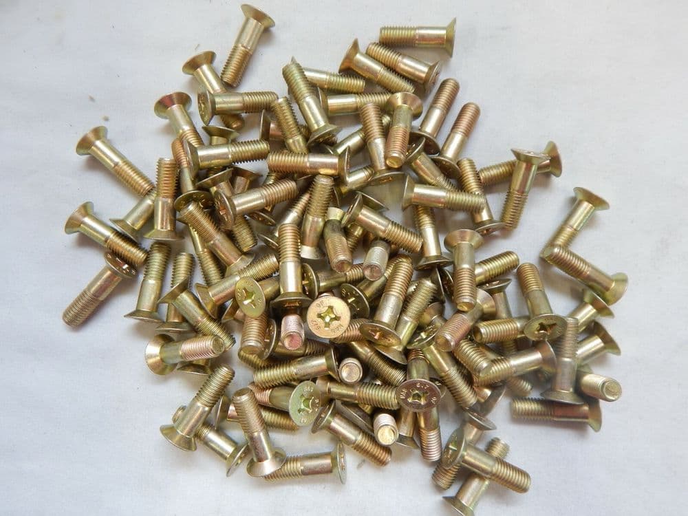 100 x Cross Head Close Tolerance Aircraft Bolts 1/4" UNF NAS517-4-7 GR3B-3
