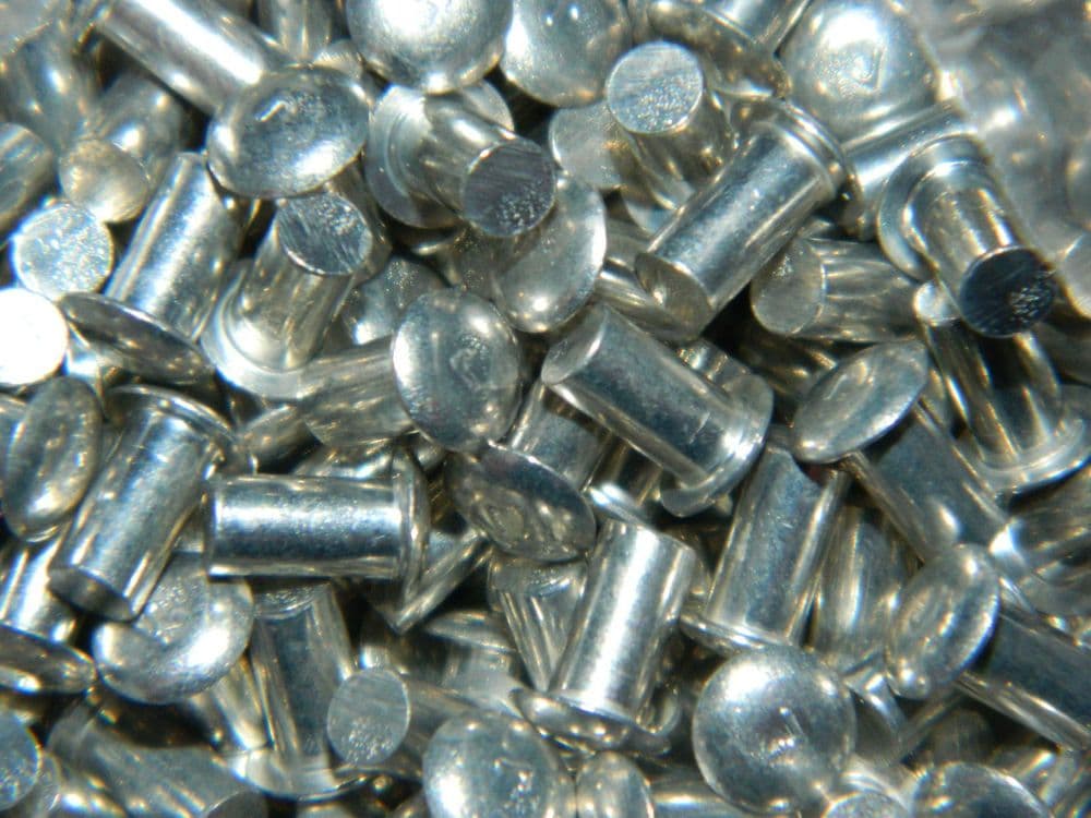 100 x Rivets Flat Head Monel 1/8" Diam 1/4" Long Part NSA5415-32-06 F3