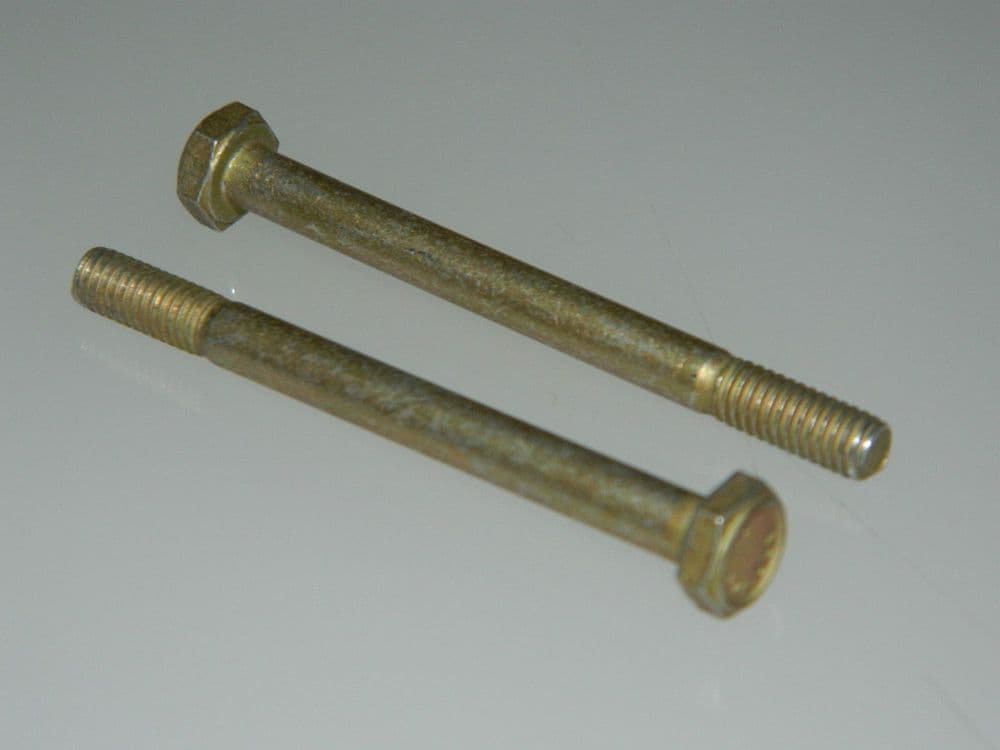 2 x 2BA Bolts Hex Head Steel Grip Length 1 6& x22; Part No A25-16C i6