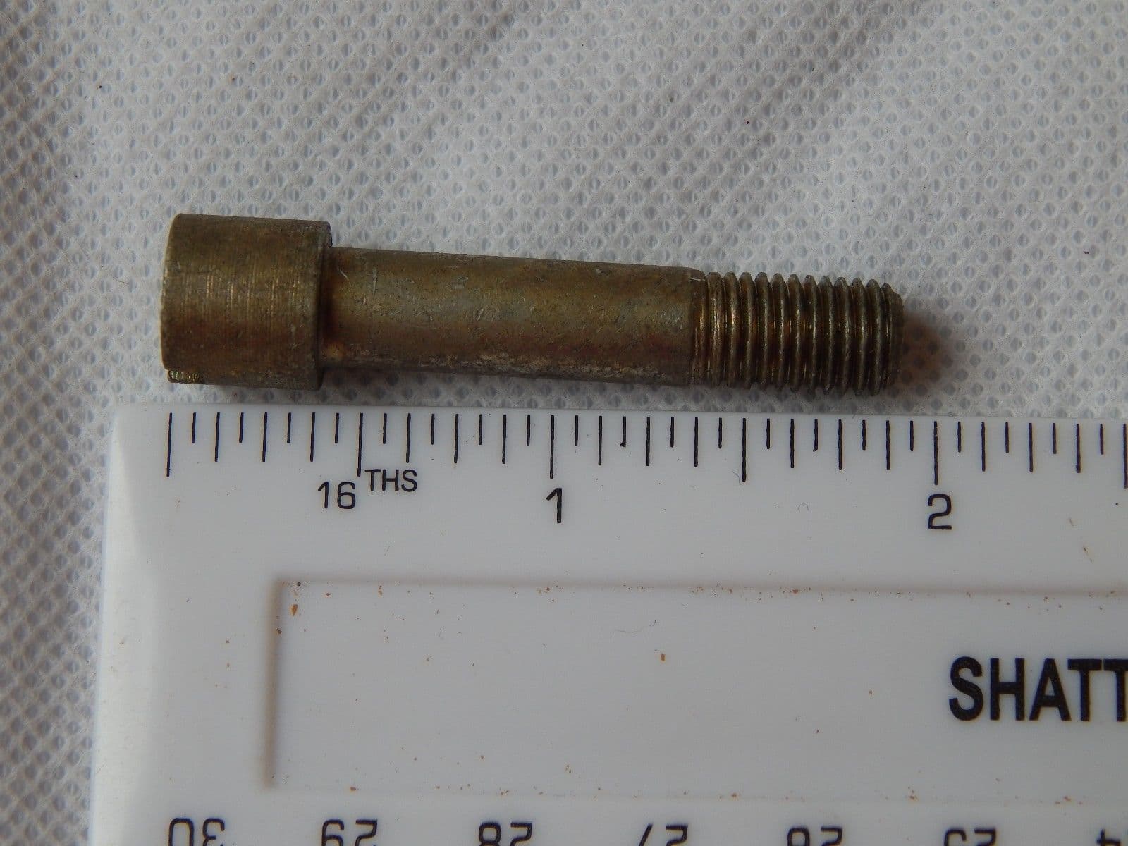 2 x 5/16-24 UNF Stop Bolts Slotted Head 1 15/16" Length P/No WX98/125 G3