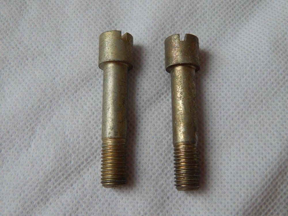 2 x 5/16-24 UNF Stop Bolts Slotted Head 1 15/16" Length P/No WX98/125 G3