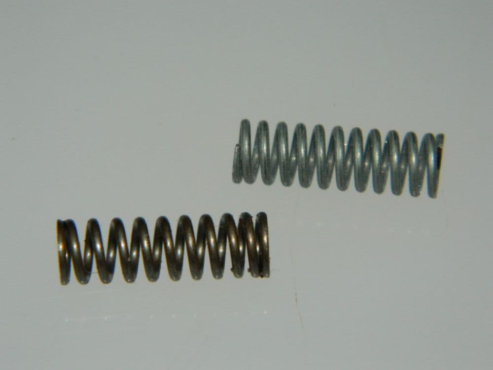 2 x Helical Compression Springs Steel 1/4